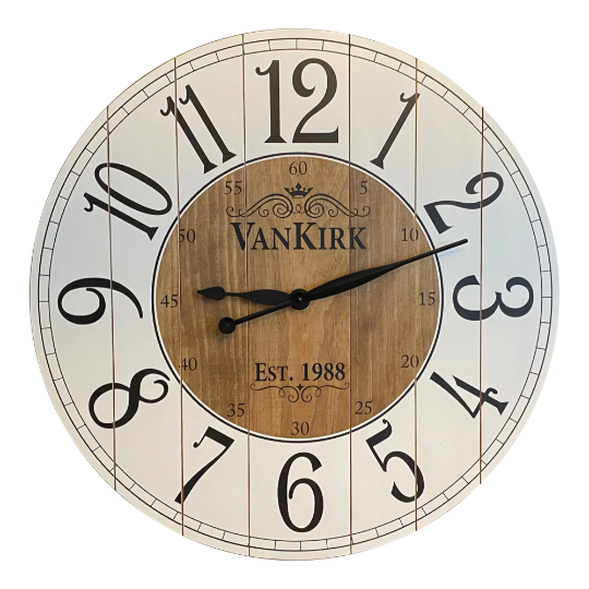 Handcrafted Wooden Clocks – Rusty Star Design